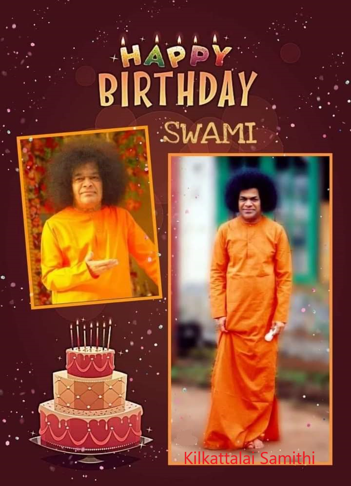 HAPPY BIRTHDAY TO OUR BELOVED SAI